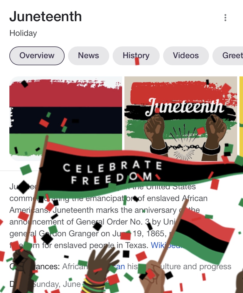 Juneteenth: Not Black, It’s American – Poems & More