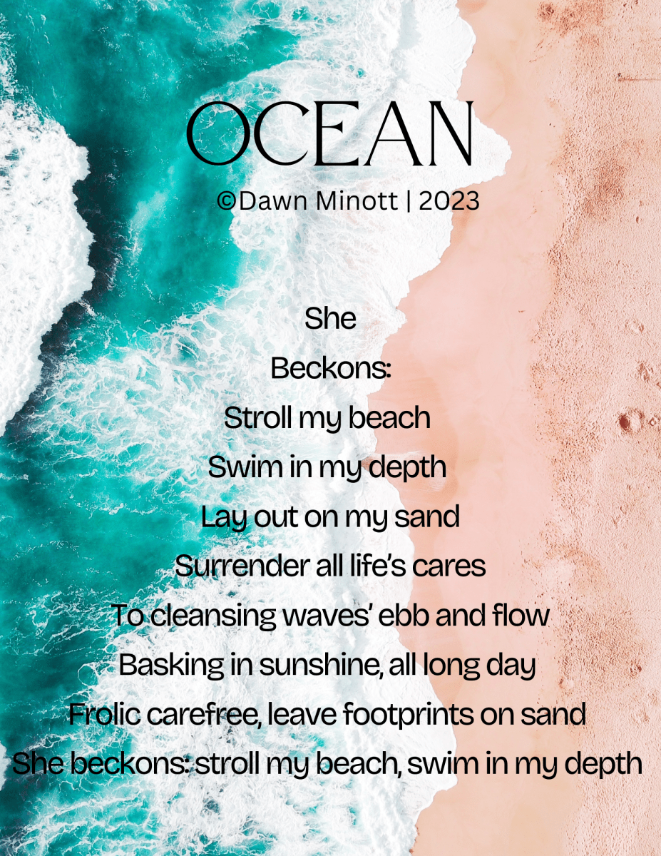 Ocean ©Dawn Minott | a Dectina Refrain – Poems & More
